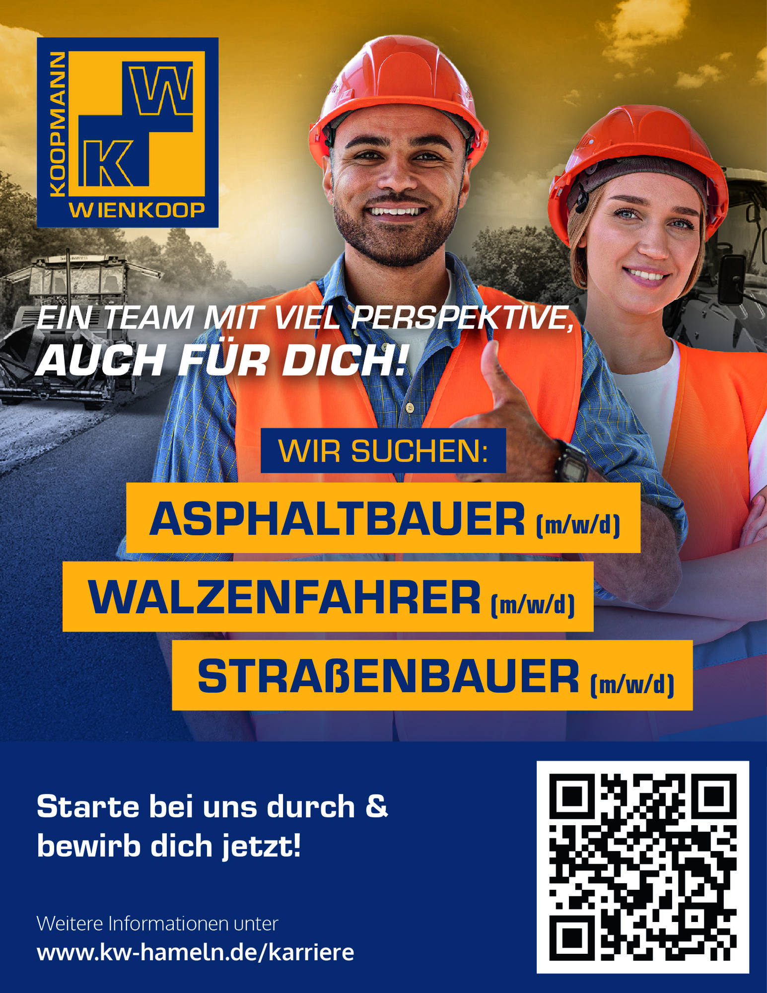 Komm in unser Team! - Koopmann & Wienkoop - Straßen- Asphalt- und ...